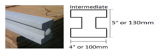 Intermediate Concrete Posts - Halton Concrete